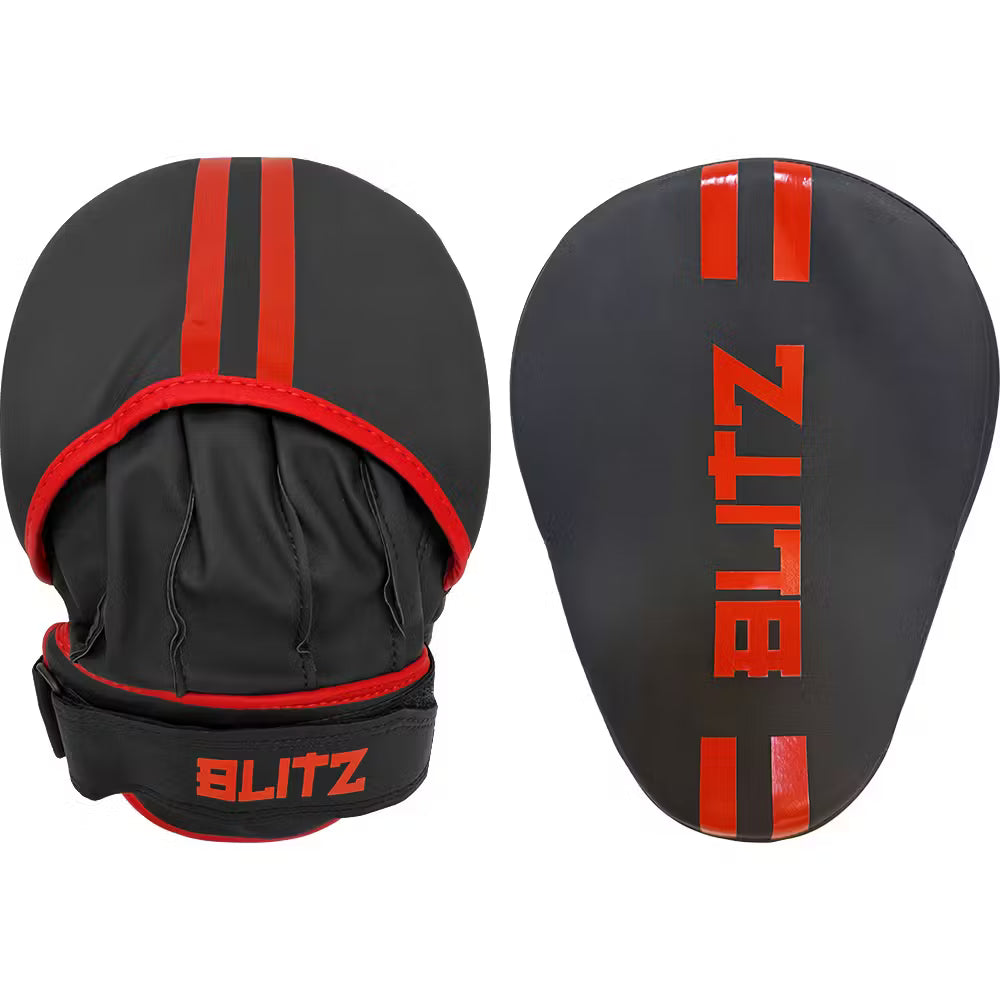 Blitz Titan Focus Pads - Black/Red – Fight Co