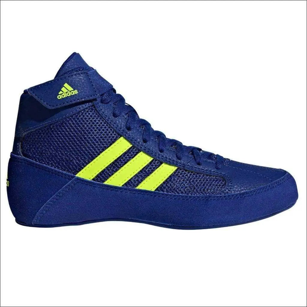 Adidas Havoc Adults Boxing Boots - Blue - Order Boxing Boots at Fight Co