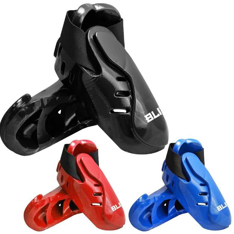 Blitz Sports Double Padded Dipped Foam Foot Guards | Blitz Sports foot ...