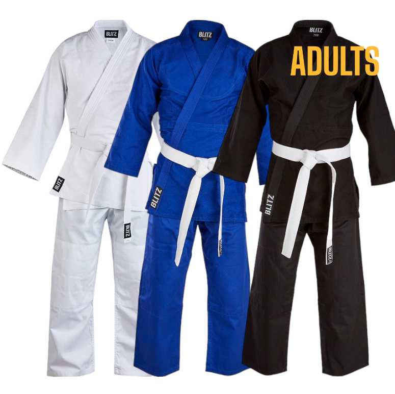 Blitz Sports Lightweight Adult Judo Suit | Blitz Sports Adult Judo Suit ...