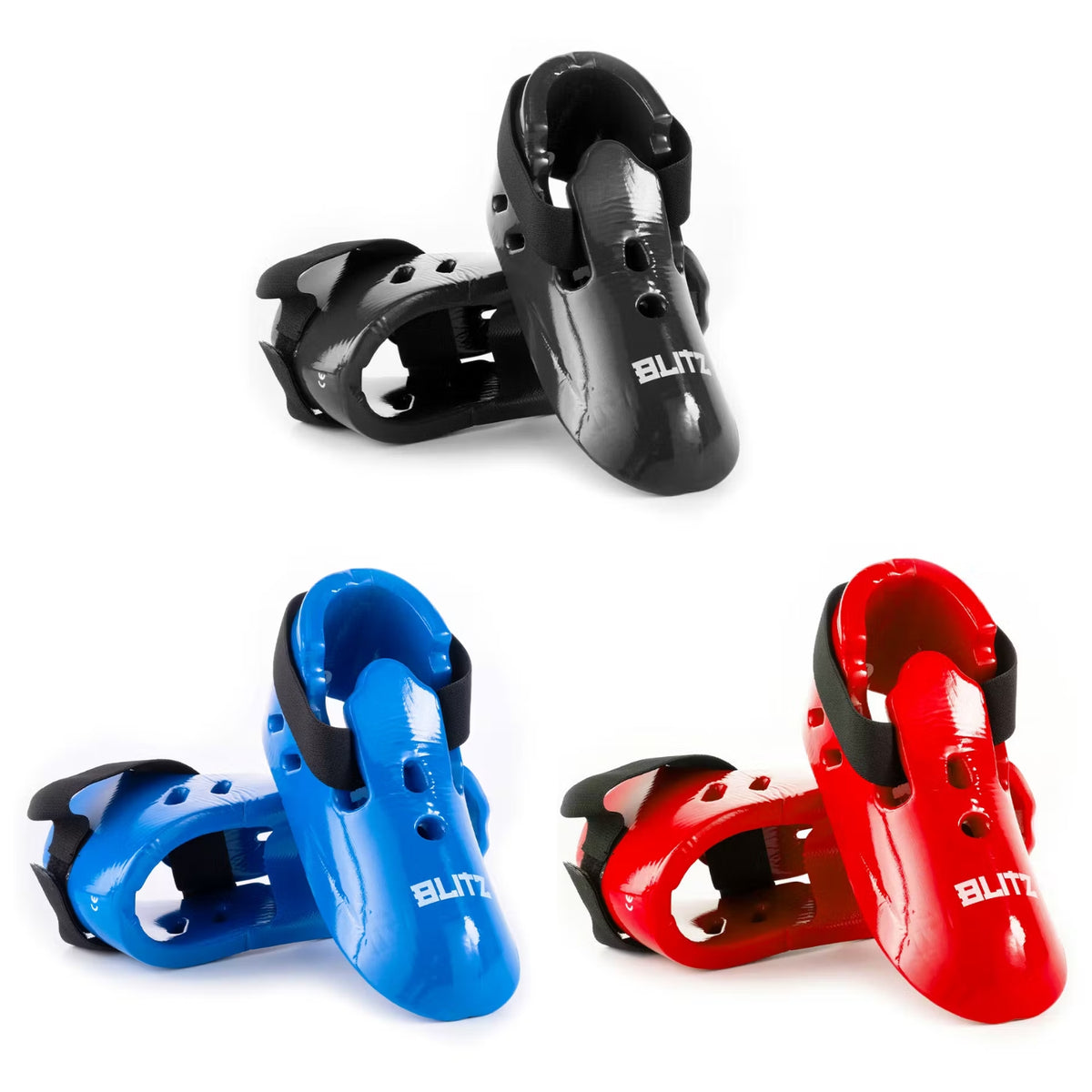 Blitz Sports Dipped Foam Foot Guards - Order foot pads at Fight Co