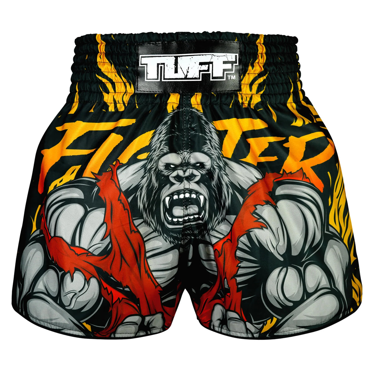 TUFF High Cut Retro Style Shorts - The Gigantic Beast – Fight Co