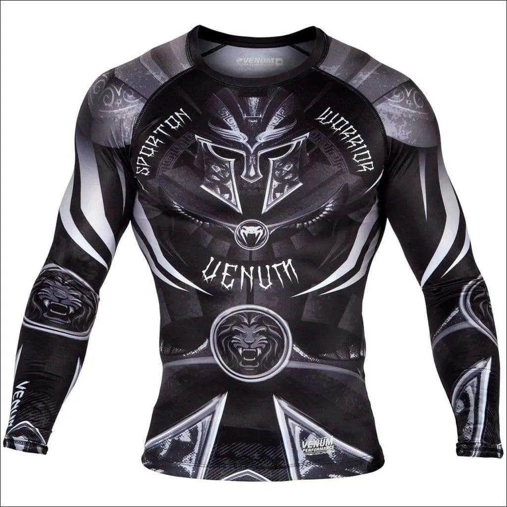 Venum Gladiator 3.0 Long Sleeve Rash Guard - Order Rash Guards at Fight Co