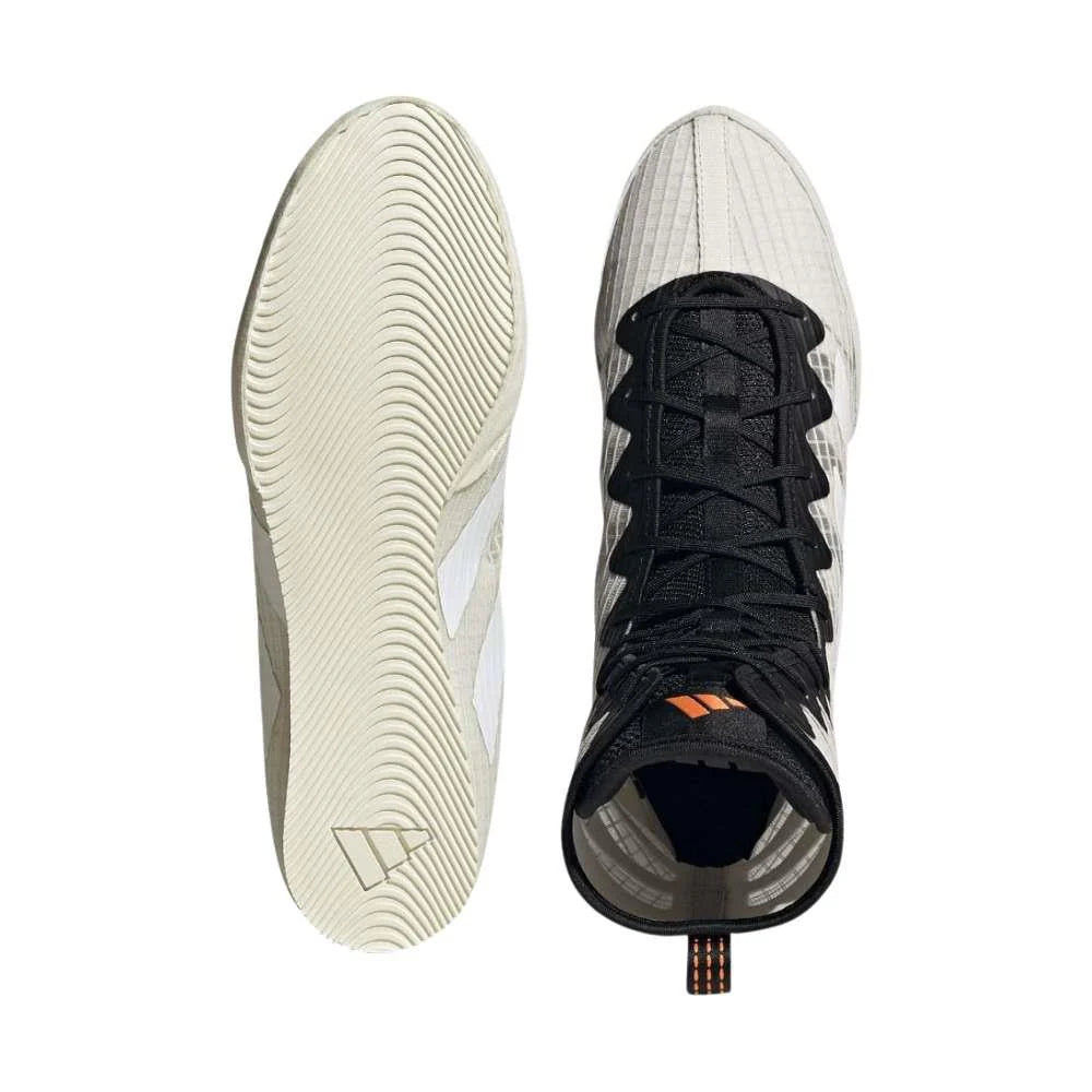 Adidas Box Hog 4 Boxing Boots - Grey – Fight Co